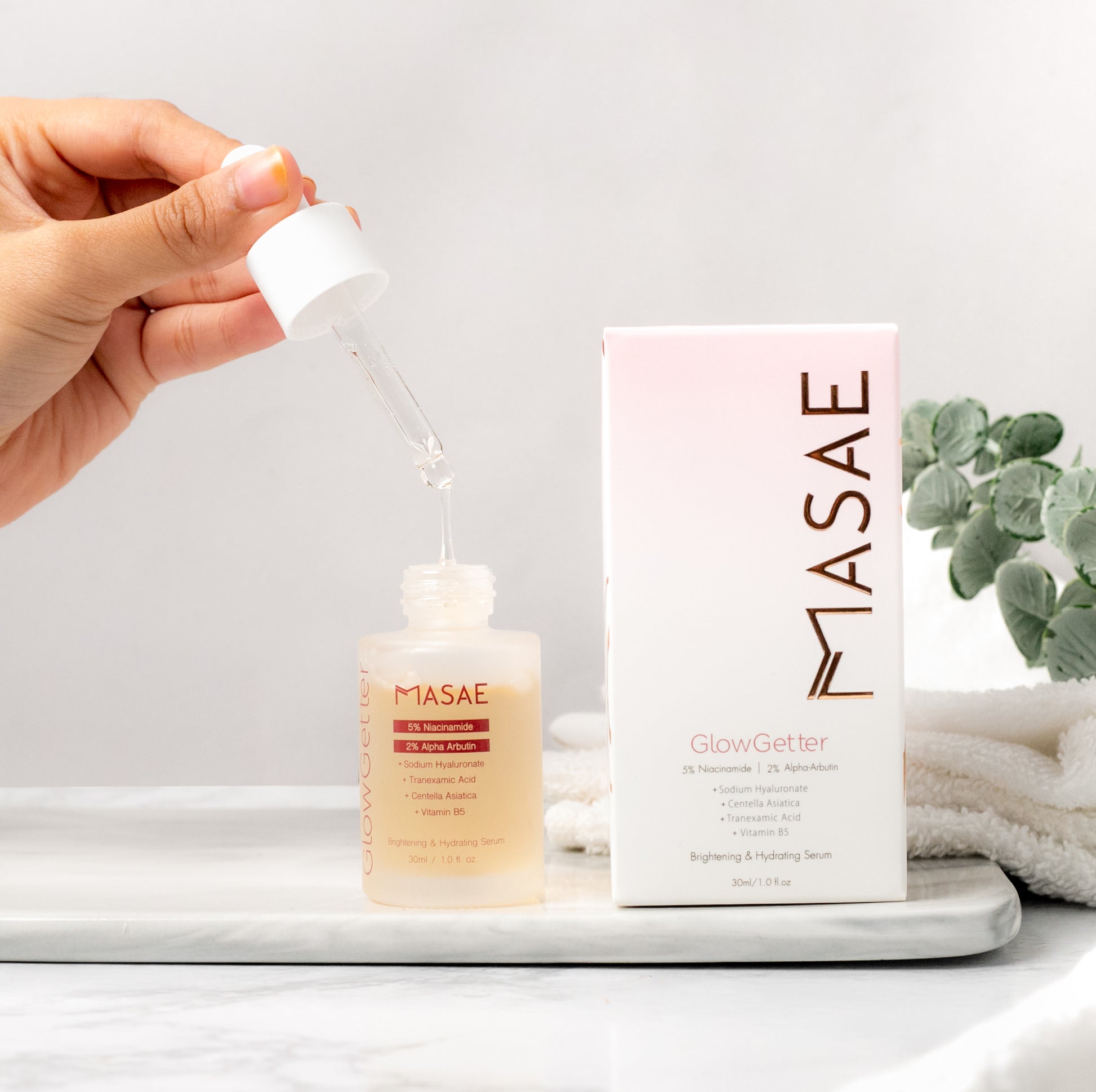 Glow Getter Brightening & Hydrating Serum [STOCK CLEARANCE] – MASAE Beauty